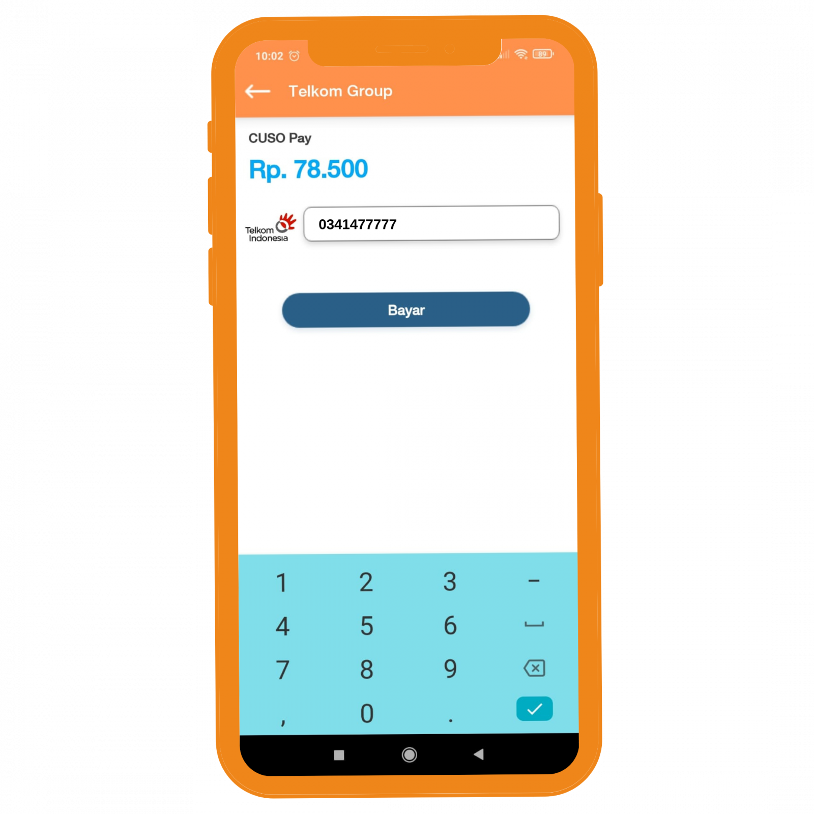 Bayar Tagihan Telepon – CUSAWIRAN